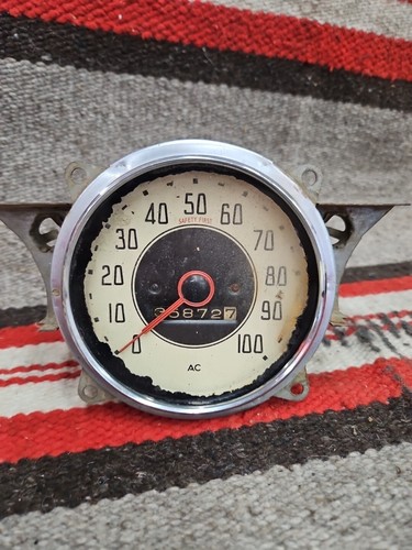 Vintage CHEVROLET A.C. AUTOMOBILE SPEEDOMETER - Original untested | eBay