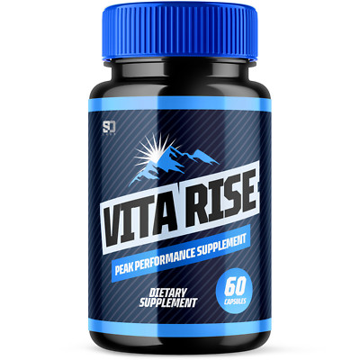 Vita Rise Male Pills Supports Peak Performance and Vitality 60 Capsules ...