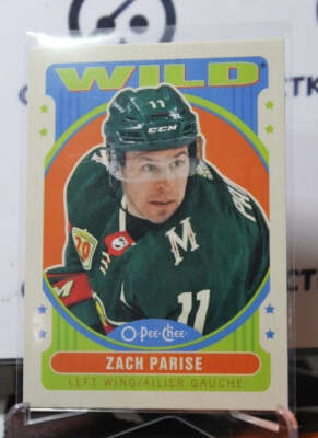 2021-22 O-PEE-CHEE ZACH PARISE # 457 RETRO MINNESOTA WILD NHL HOCKEY ...