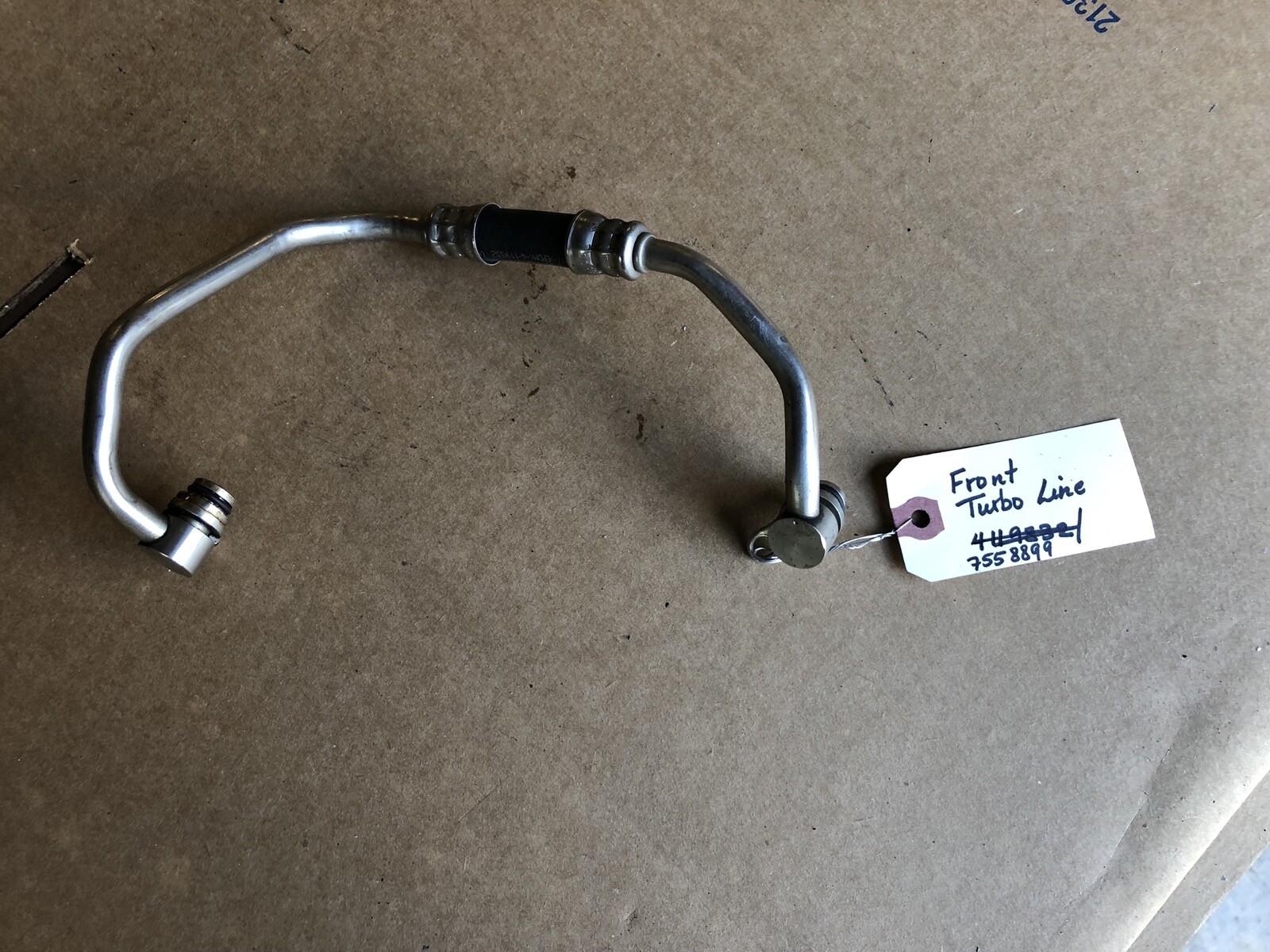 BMW E90 E92 E93 N54 TURBO COOLING LINE CYL 1-3 11537558899 - 4200 R6S5 ...