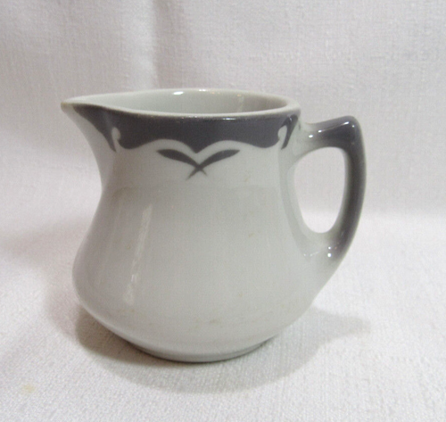 Jackson China Restaurant Ware Vintage Gray Airbrush Creamer Jug GC | eBay