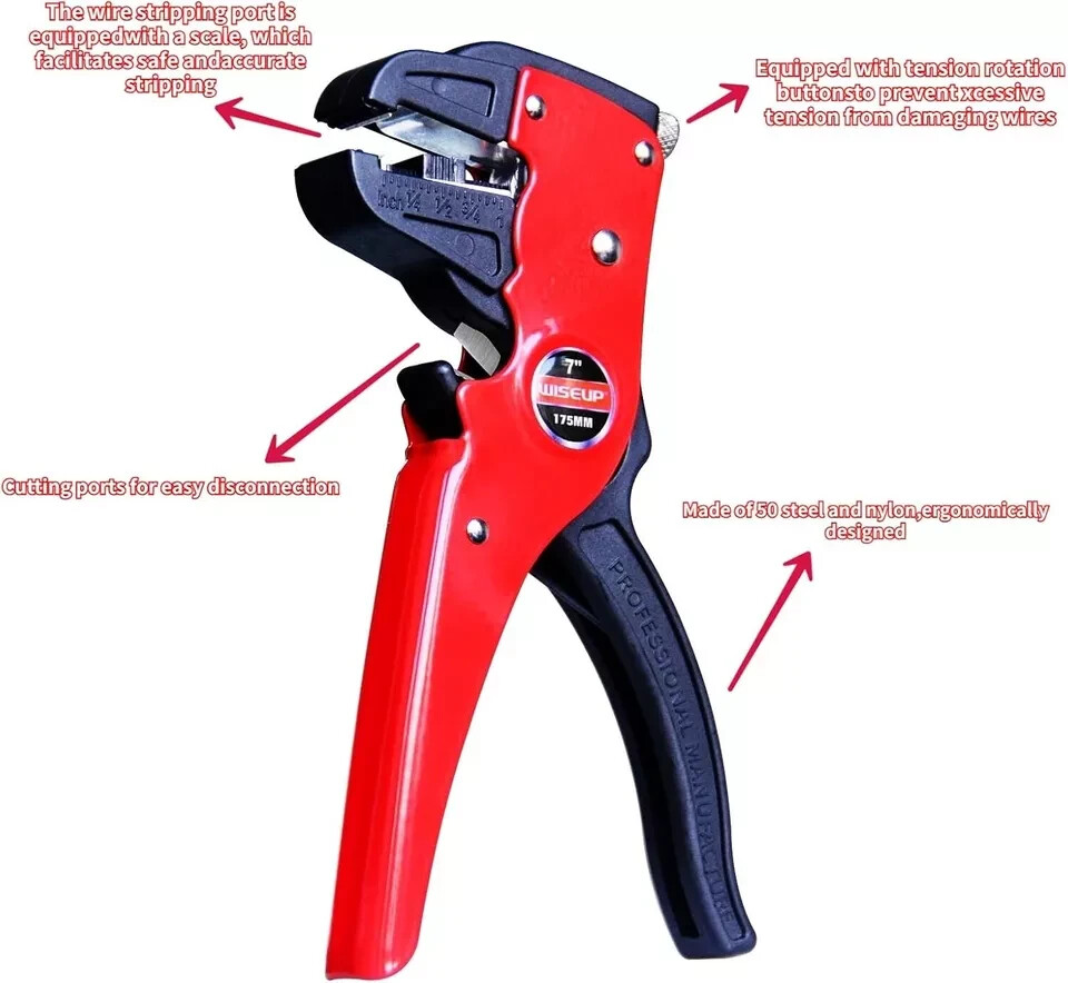 Automatic Quickstrip Wire Stripper and Cutter, Professional Quick Strip ...