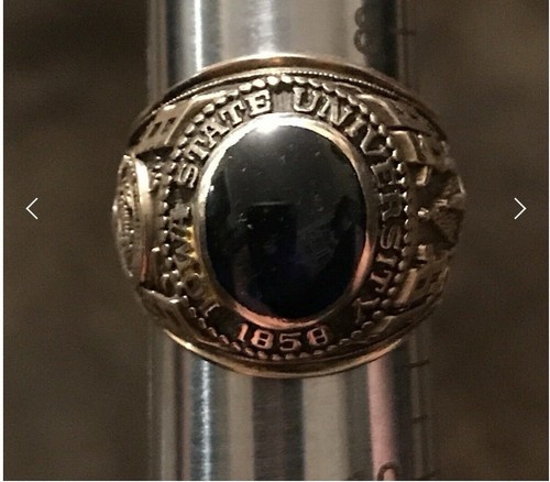 Vintage 10k Gold Iowa State University Ring 18.7 Grams Size 9 Men’s ...
