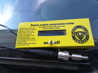 Rotary Compression Tester MAZDA RX8 RX7 13B 12A 20B | eBay