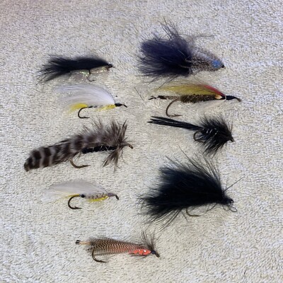 9 Assorted Streamers Trout Fly Fishing Flies Lures Fly Set | eBay
