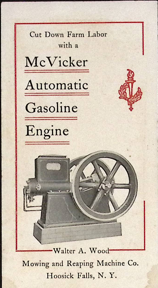 1911 Walter A Wood Mowing & Reaping Machine Co Letterhead & Brochure | eBay