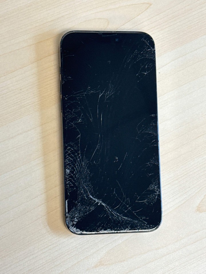 Unlocked Apple iPhone 15 Pro Max A2849 256GB Blue Titanium - Cracked ...