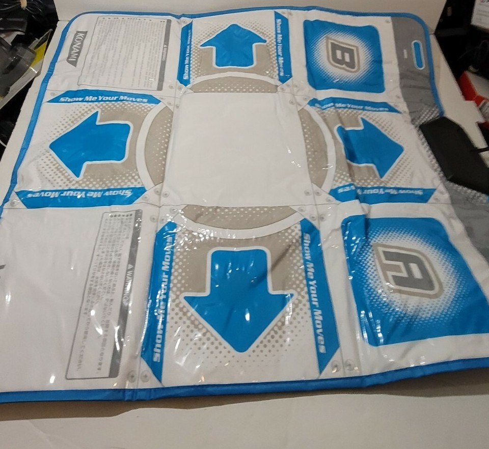 Konami Nintendo Wii RU054 / Gamecube DDR Dance Pad Mat / Dance ...