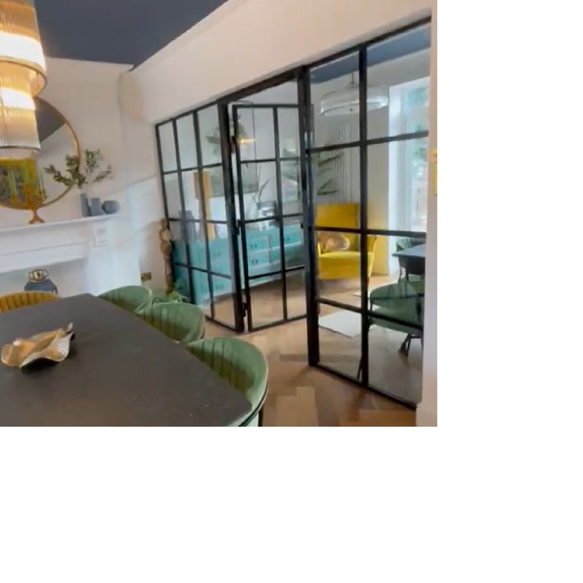 Axis Black Frame Glass Wall Build Your Own Crittall Crital Style Glass ...