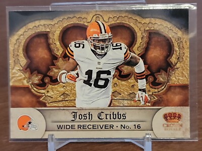 2012 Crown Royale Retail Uncut Crown Josh Cribbs #16 | eBay