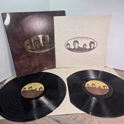 THE BEATLES LOVE SONGS 1977 CAPITOL RECORDS 2 VINYL LPS +BOOK & INNERS ...