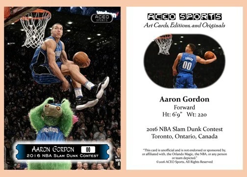 Aaron Gordon Dunk Contest