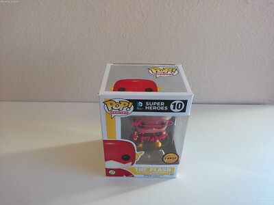 Autographed-Funko Pop! Vinyl: DC Comics - The Flash (Chase) #10 ...