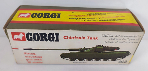 Corgi Chieftain Tank 903 Military Die Cast 900 Pzkpfw Tiger Mk.1 | eBay
