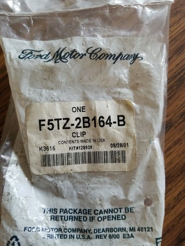 FORD OEM F5TZ-2B164-B BRAKE SHIM ANTI RATTLE SPRING DISC BRAKE CLIP ...