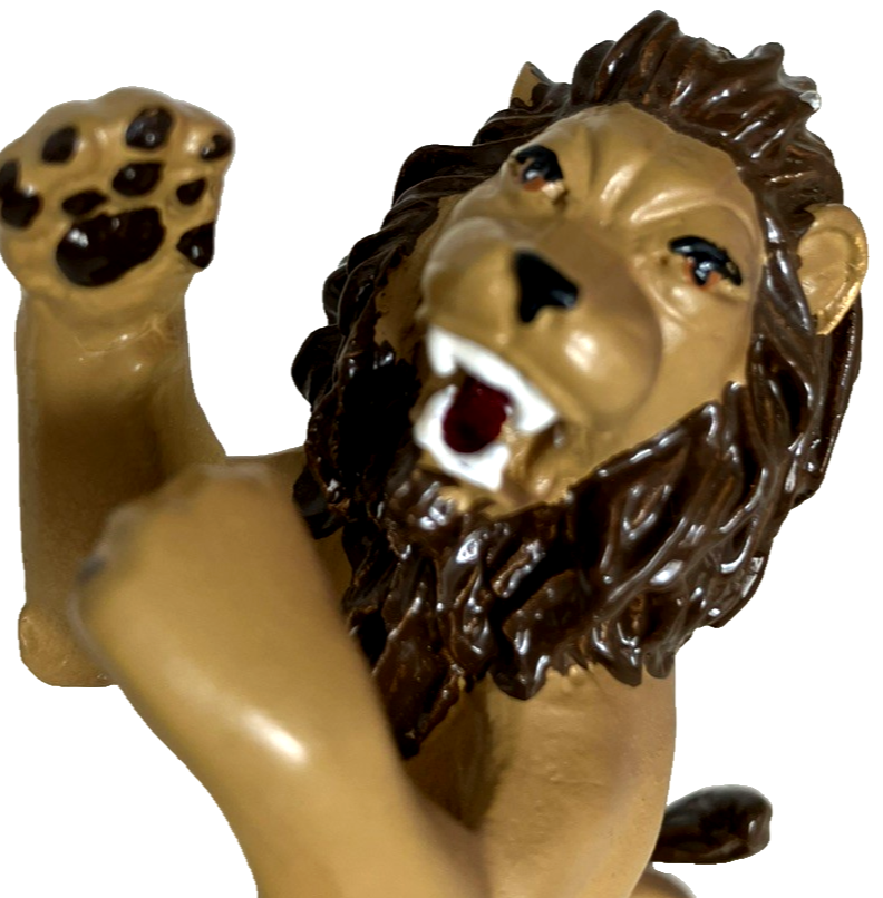 Hamilton Coll. Ringling Bros. Barnum & Bailey Circus Roaring Lion Metal ...