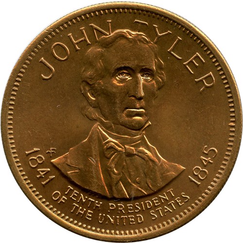 1841-1845 John Tyler Annexed Texas, Turned Confederate 10th President ...