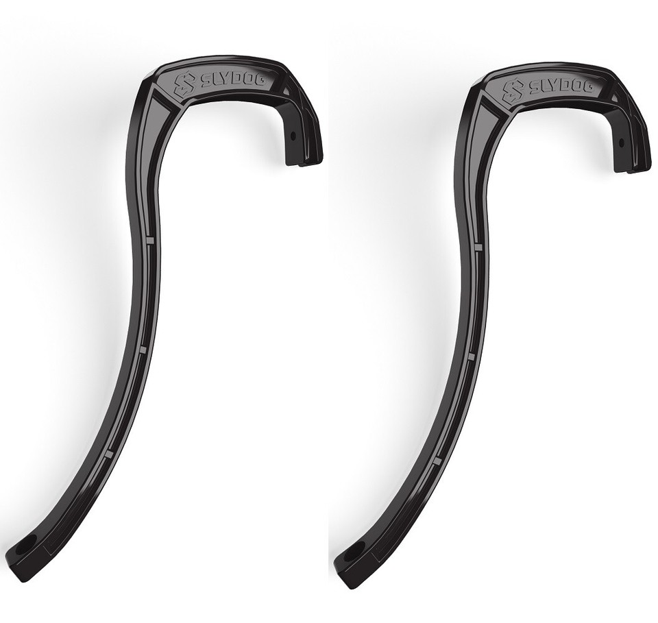 Slydog Powder Hound 7" Green Skis w/9" Shaper Bar Complete Kit Yamaha ...