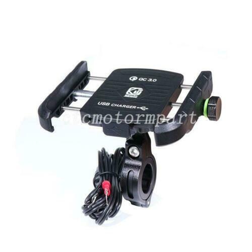 Phone Holder Mount USB Charger For Harley Davidson Street Glide FLHX ...