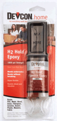 Devcon Home H2 HOLD repairs vinyl, PVC, canvas seats bumpers & side ...