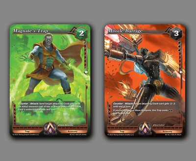 Alpha Clash TCG - Parallel Color Foil Promo Set (2 cards) "KS" (HYPER ...