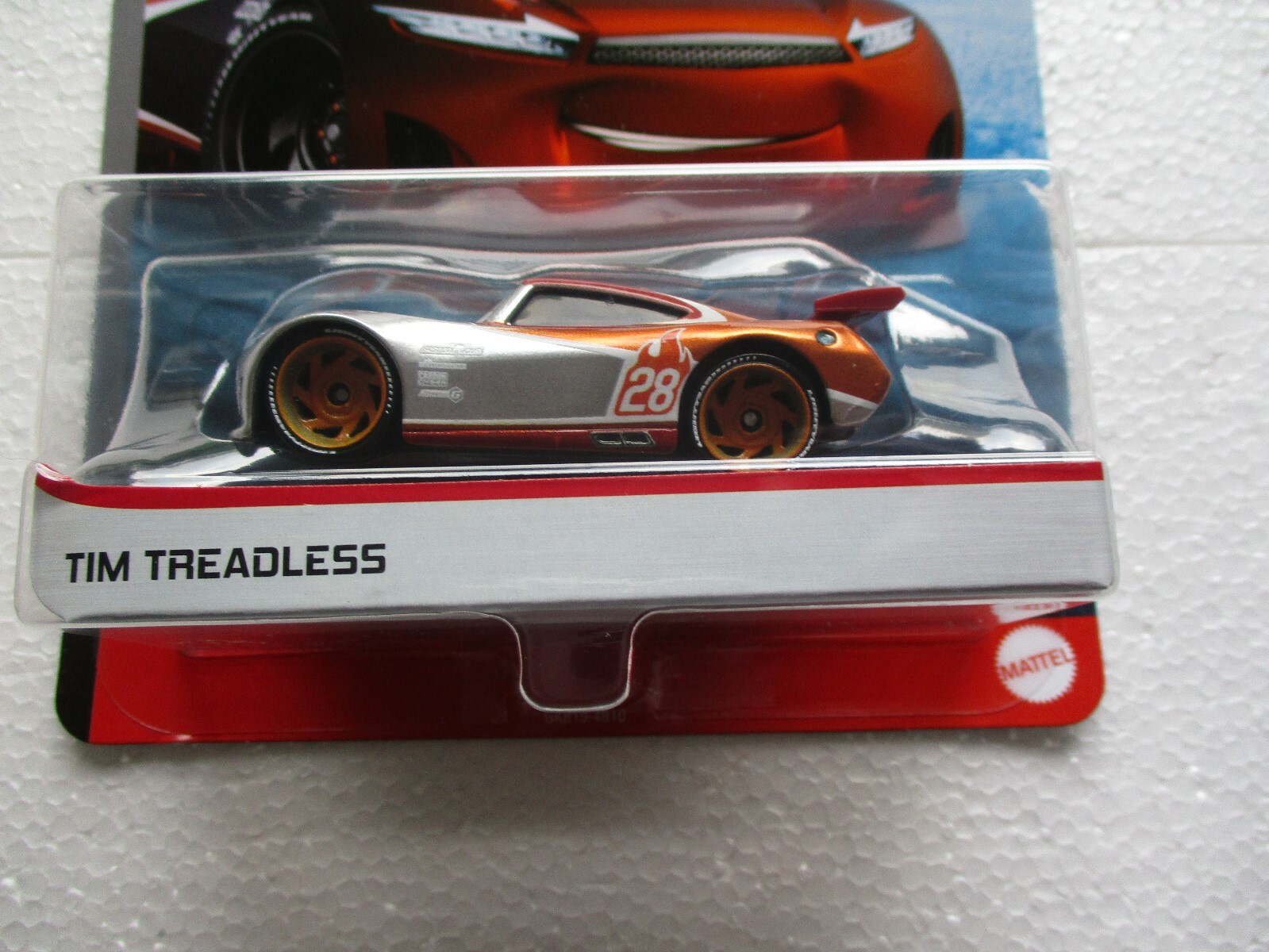 Disney Pixar Cars " Tim Treadless " Silver Collection Series Nitroade ...