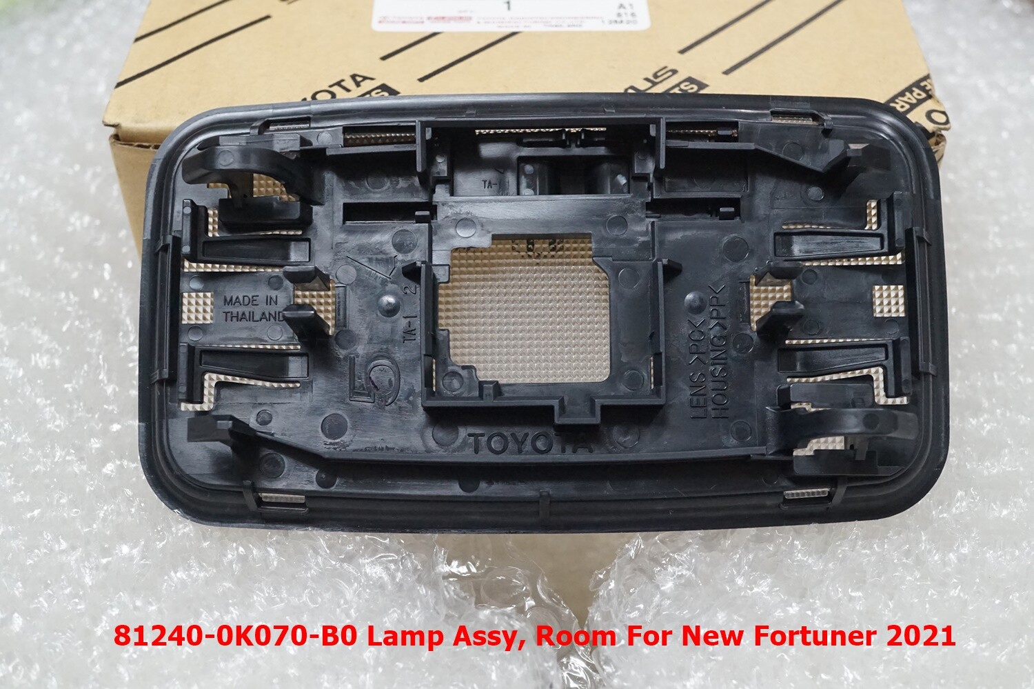 81240-0K070-C0 Lamp Assembly Dome For Toyota New Fortuner 2020 | eBay