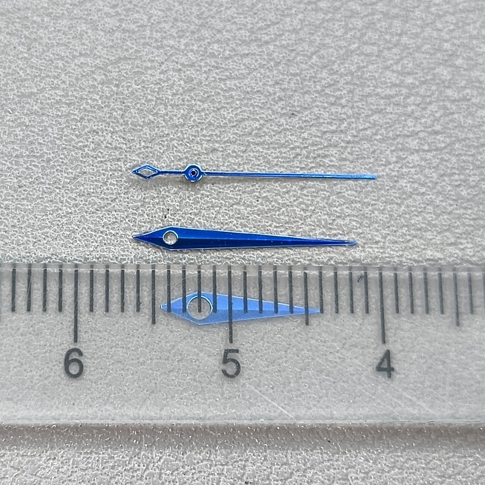 2 Sets No Lume Dark Blue Cocktail Type Hands for NH35/36 NH38 NH72 NH70 ...