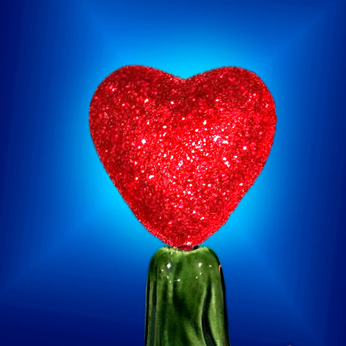 Love Heart Christmas Tree Topper