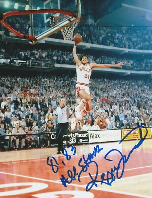 REGGIE THEUS CHICAGO BULLS ALL STAR 81, 83 ACTION SIGNED 8X10 | eBay