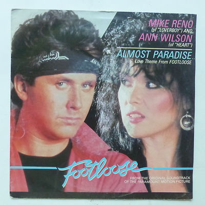 BO Film OST Footloose MIKE RENO ANN WILSON Almost paradise A 4480 | eBay