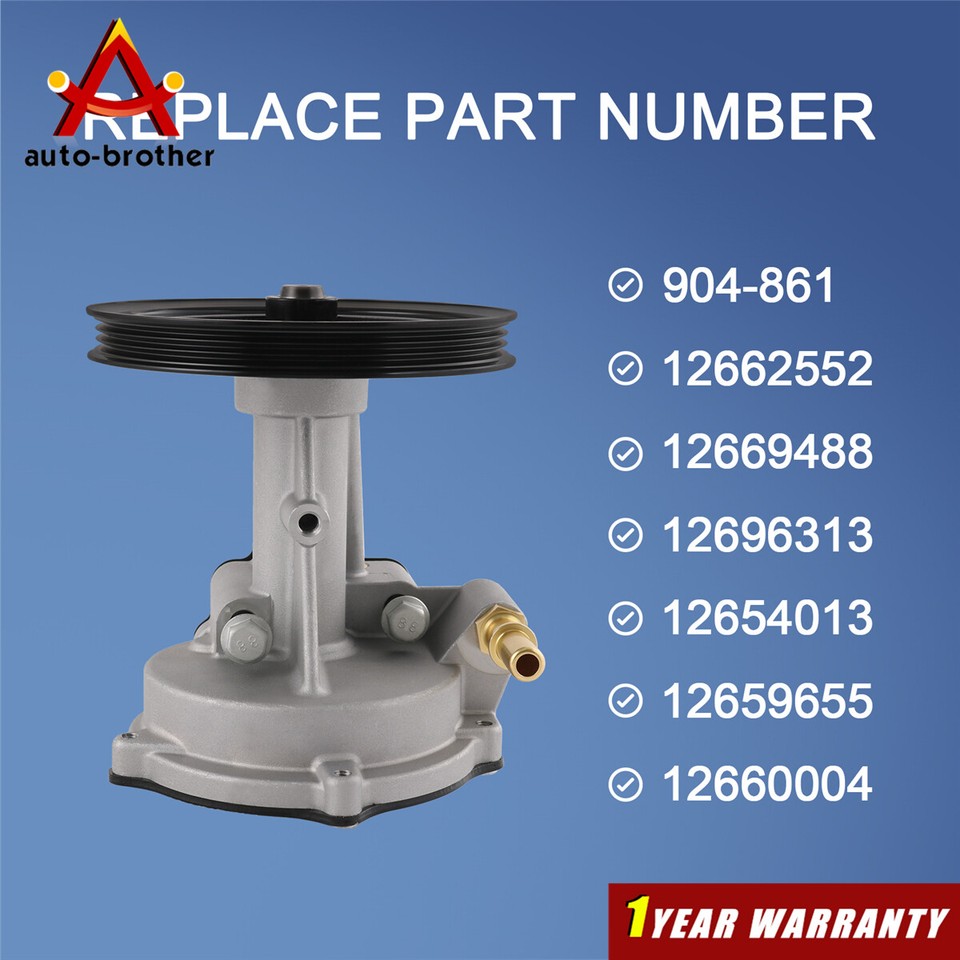 Vacuum Pump 12696313 For 2014-20 Silverado Sierra Suburban Tahoe Yukon ...