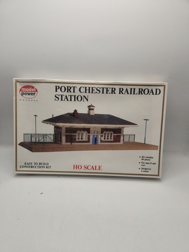 HO Gauge Model Power 542 Port Chester Railroad Station Kit 86 Pieces IN ...