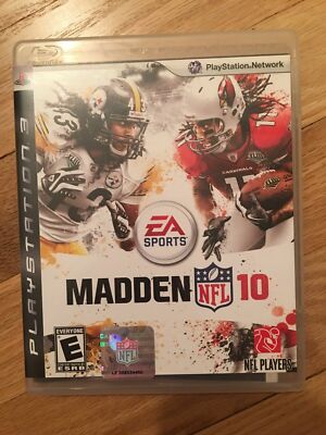 EA SPORTS NFL MADDEN 10 - PS3 - COMPLETE W/MANUAL - FREE S/H (L) | eBay