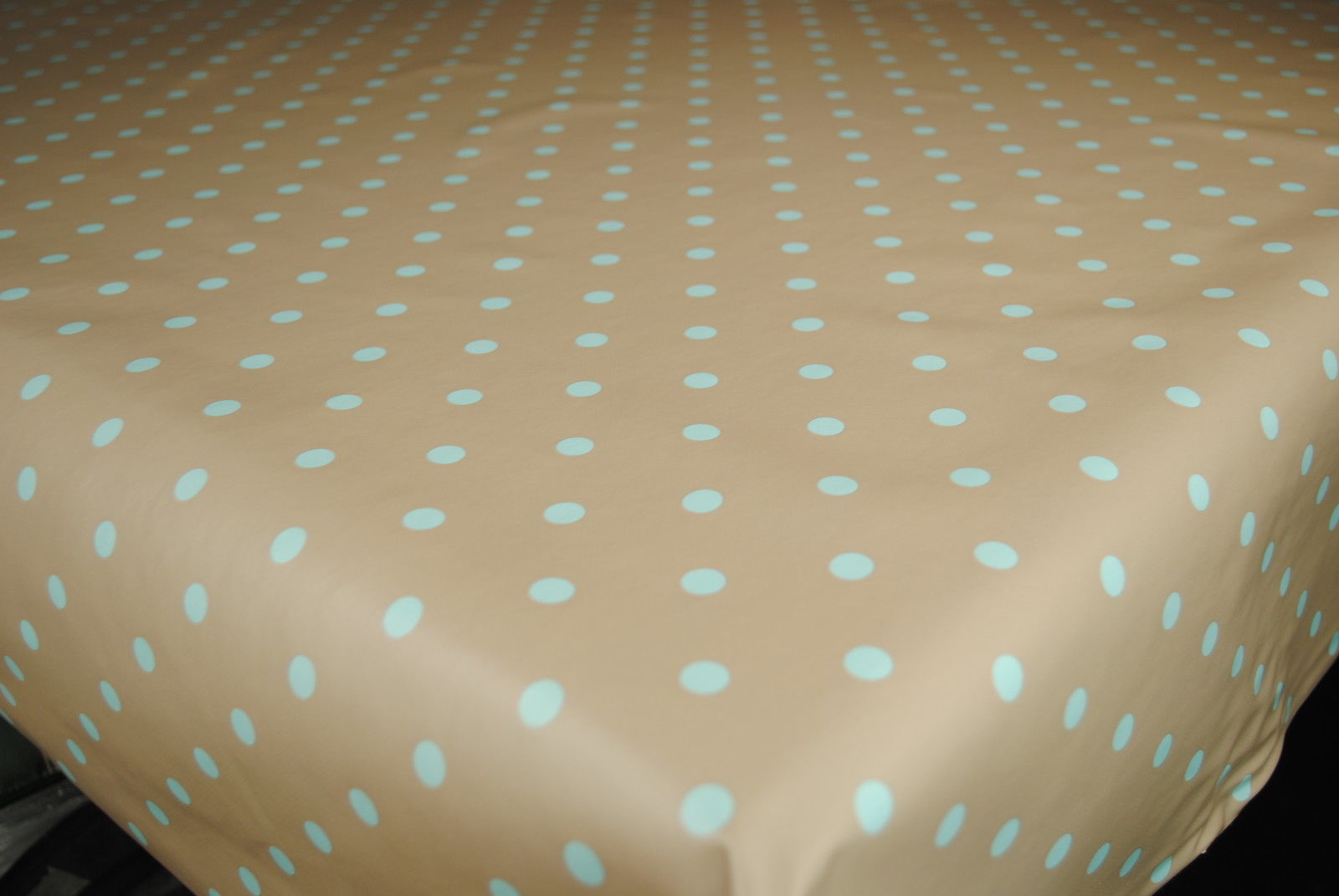 Spotted Polka Dot Spots Spotty Dotty Wipe Clean PVC Vinyl Oilcloth ...