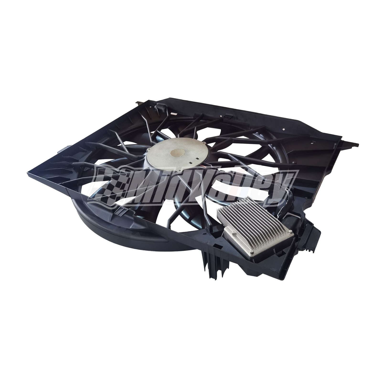Radiator Cooling Fan Assembly for Mercedes-Benz W211 W221 E320 S350 ...