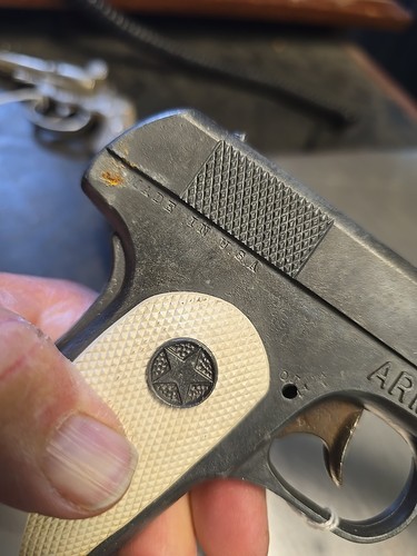 1950s Scarce Hubley Army Colt 45 Toy Star Cap Gun RARE #1911 | eBay