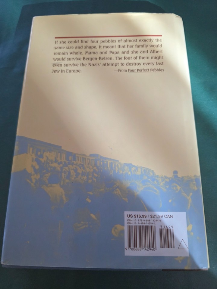 Four Perfect Pebbles, A Holocaust Story By Lila Perl and Marion ...