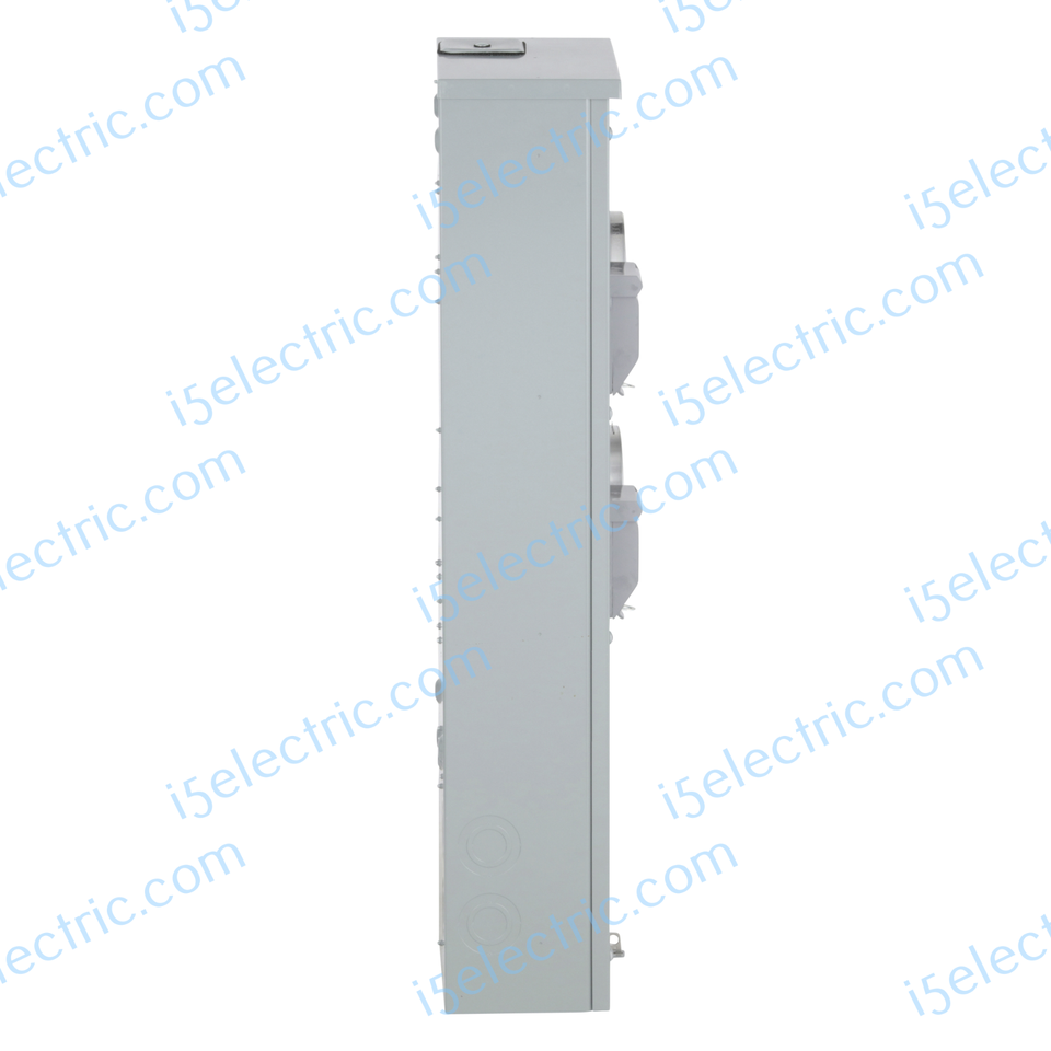 Square D MP22125 200 Amp w/2 Gang 125A Meter OH/UG MP22-125 EUSERC as ...