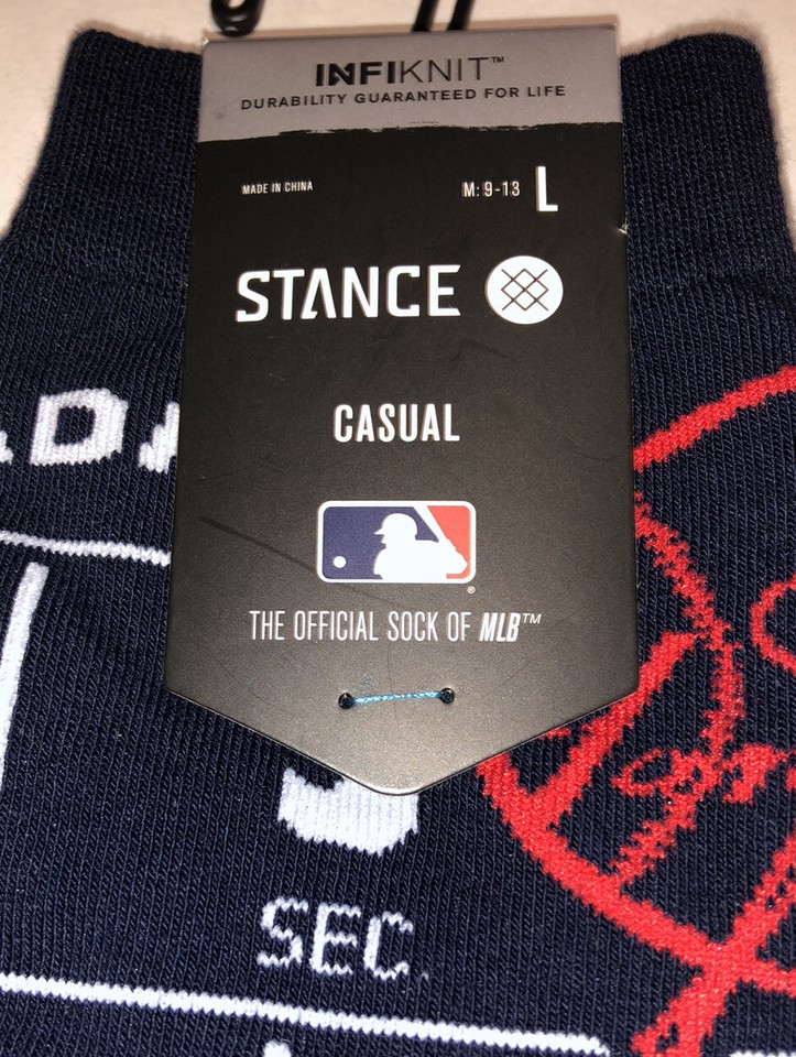 Stance MLB NY Yankees Ticket Stub Crew Socks 1 Pair Men 9-13 Baseball ...