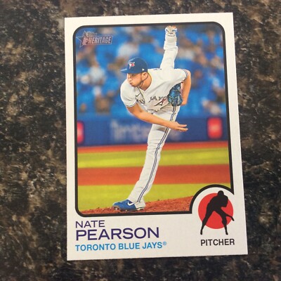 2022 Topps Heritage #582 Nate Pearson Toronto Blue Jays | eBay