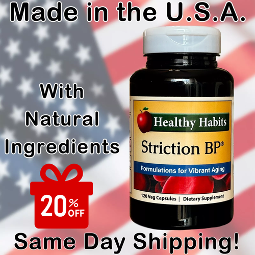 Striction BP Advanced Formula Support Healthy Blood Pressure FREE ...