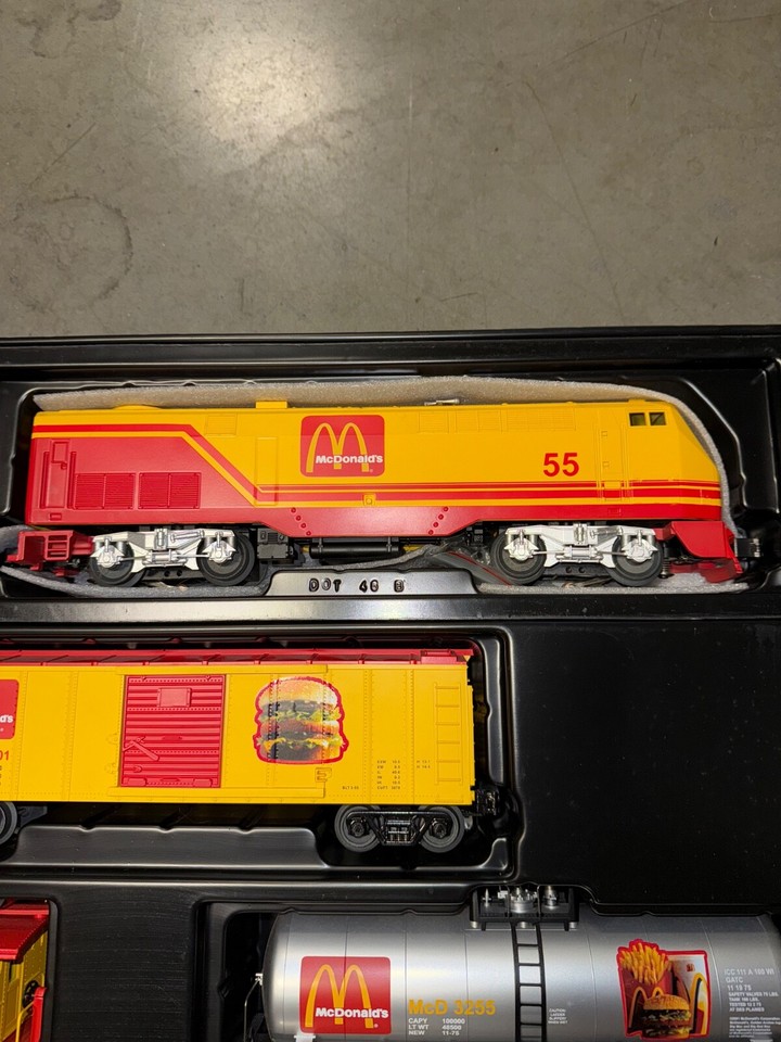 MTH RailKing McDonalds O Gauge Genesis Diesel Train Set | eBay