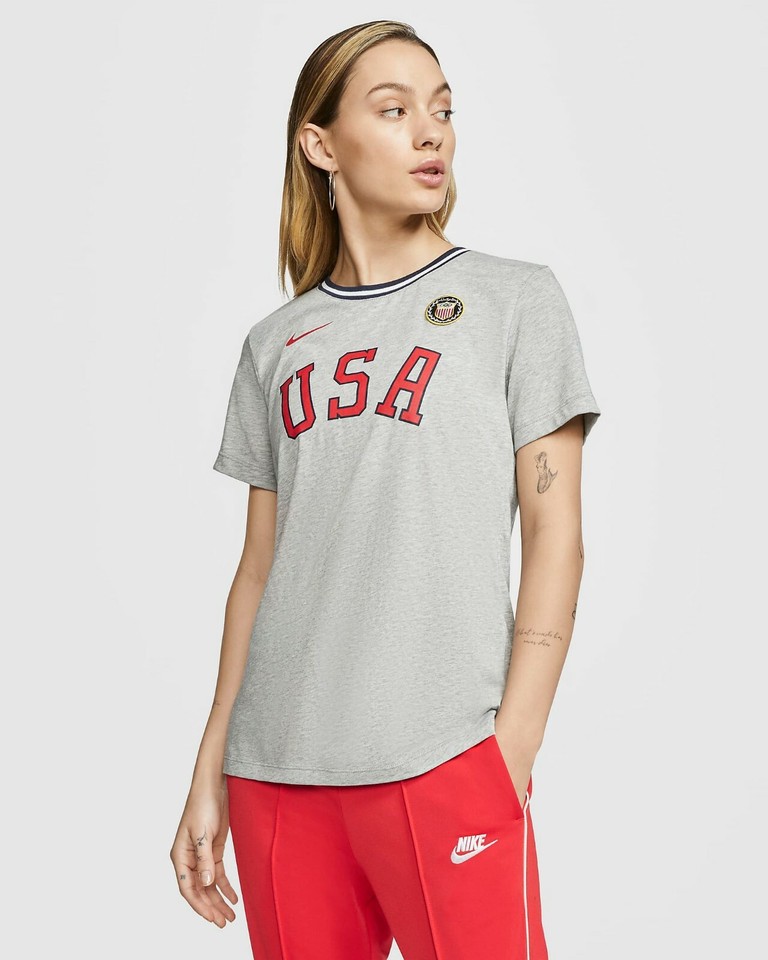 WOMEN'S NIKE SPORTSWEAR HERITAGE TOKYO OLYMPIC TEAM USA TOP CT5202 063 ...