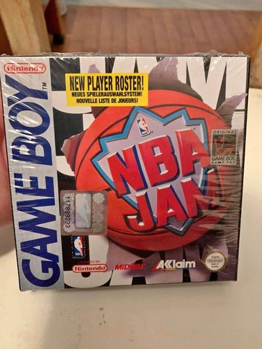 *RARE* Gameboy Console with NBA JAM Factory Sealed | eBay