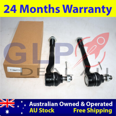 2x Front Outer Tie Rod Ends Fit for Toyota Prado KZJ95 RZJ95 VZJ95 90 ...