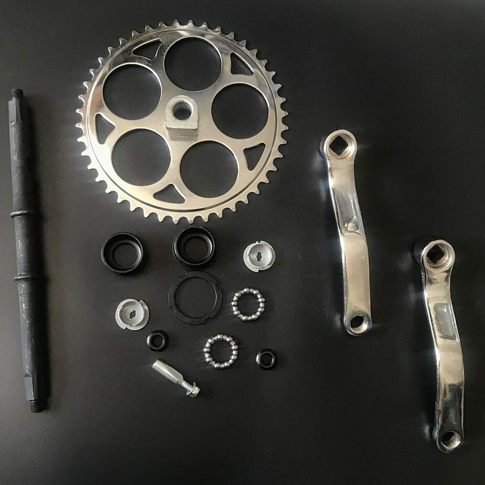 CDH 3.4L Black Gas Tank Frame & 36T Wide Crank & Bike Fork-Gas ...