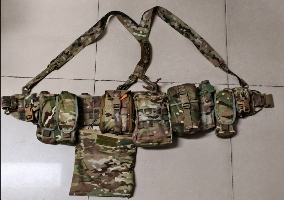 Tactical Waist equipment Belt Digital Camo EMR ATFG | eBay