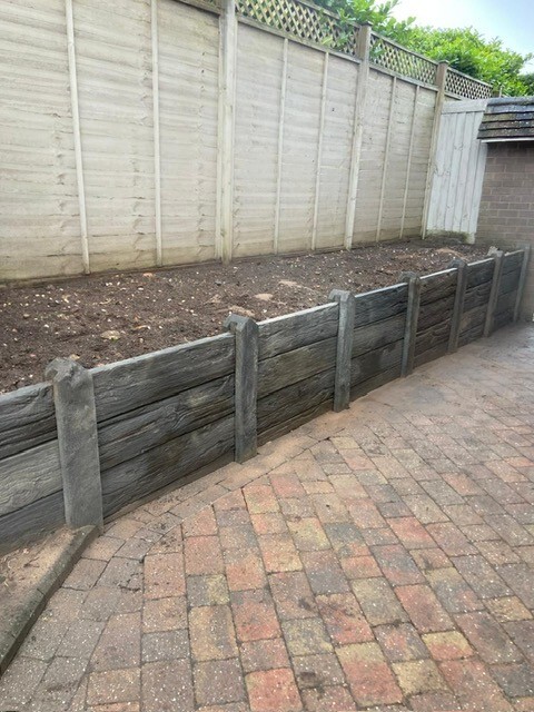 Timbercrete fencing section Weathered Grey including delivery (some ...