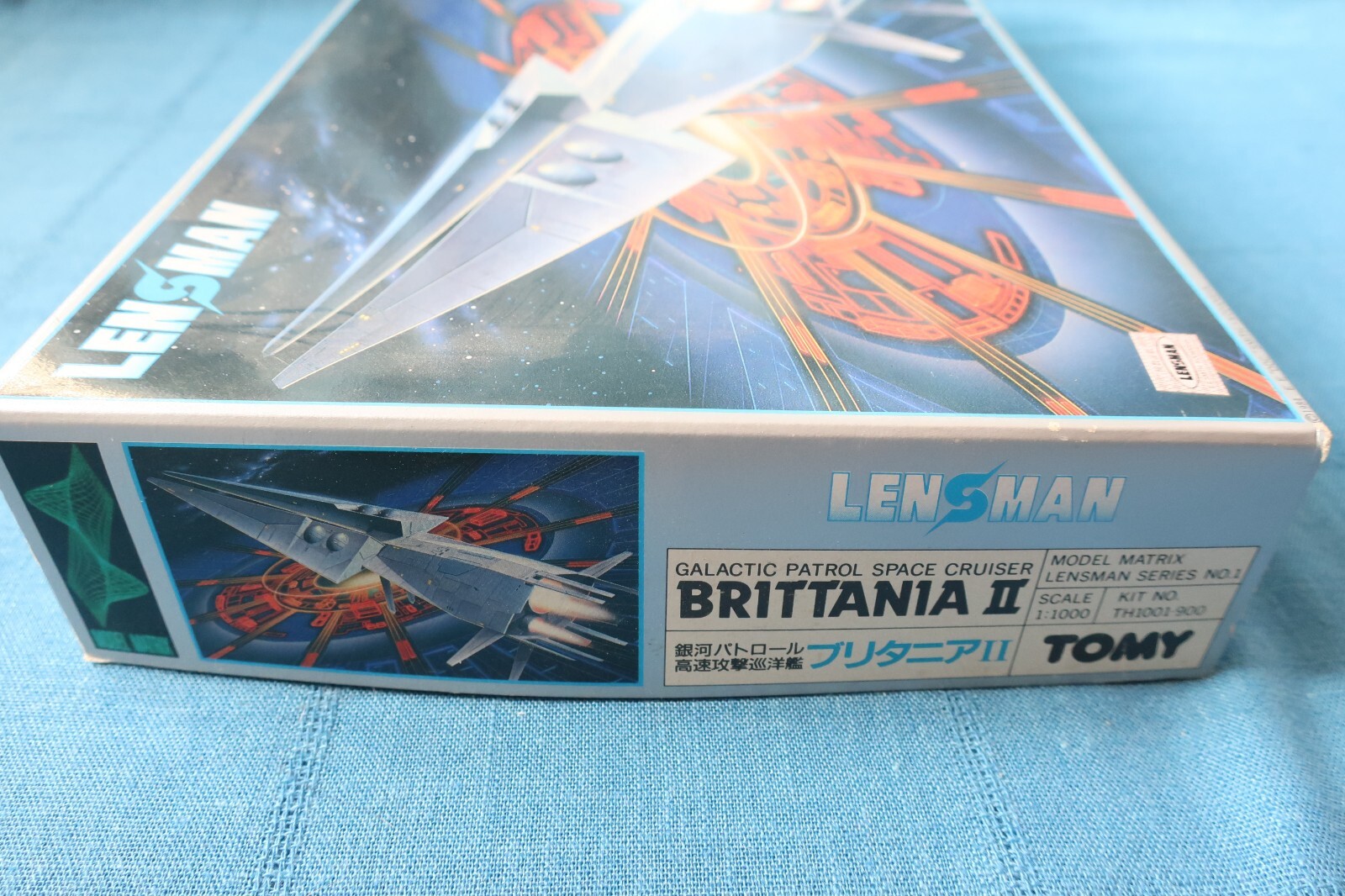 Tomy Lensman Brittania Galactic Patrol Space Cruiser Model Kit 1:1000 ...